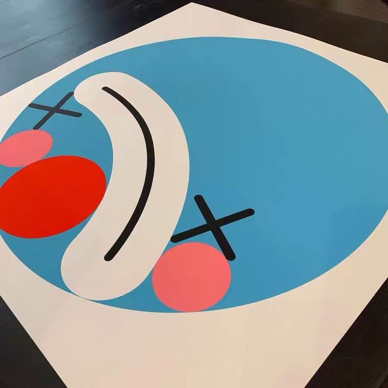 Blue smiley face-James Joyce